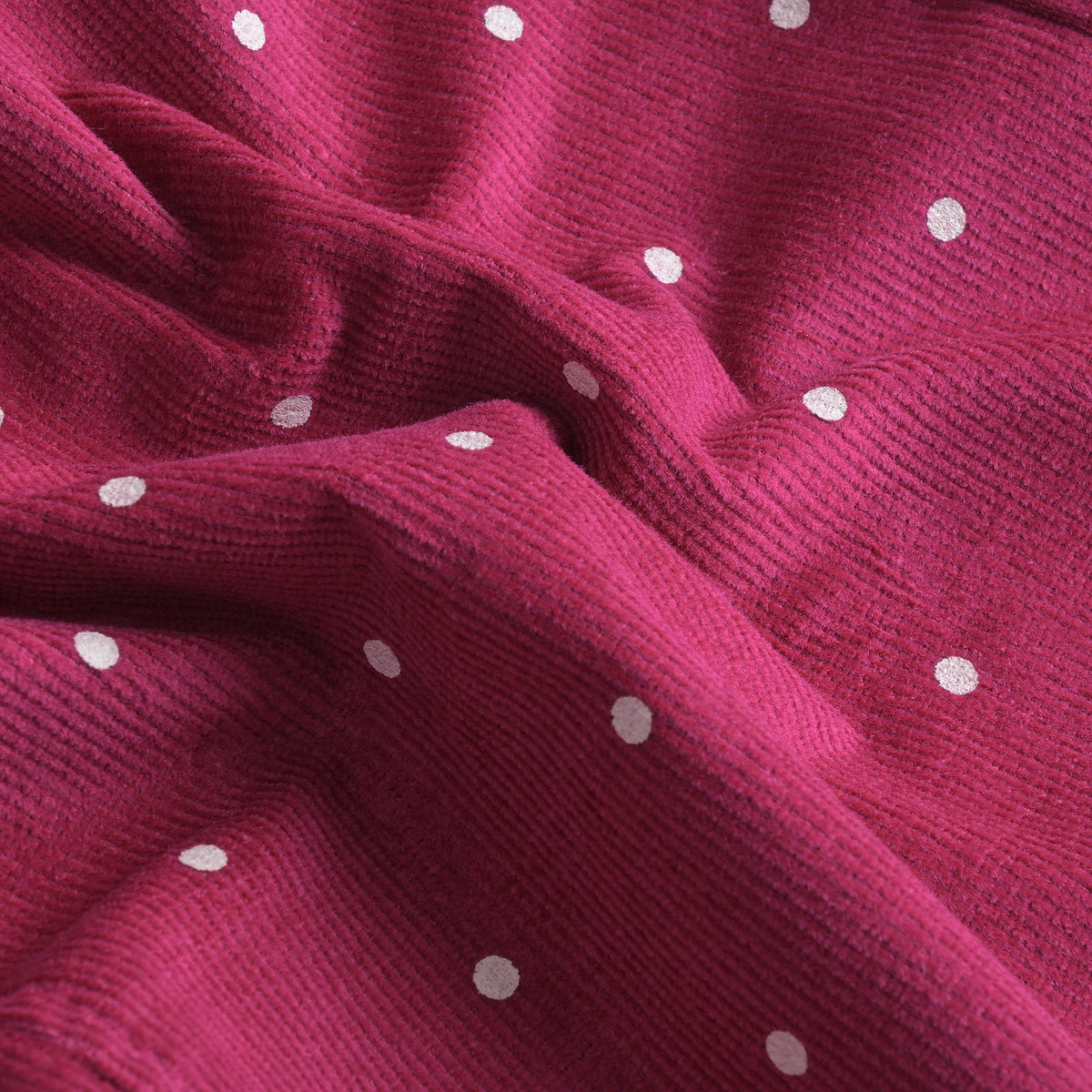 Pink Polka Corduroy Flared Pants – Tinnie Tots