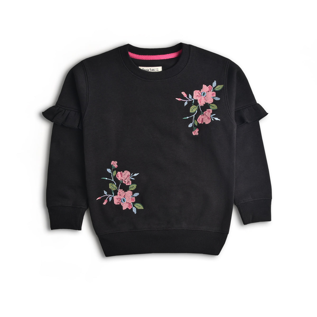 Floral Embroidered Fleece Set (2pc) – Tinnie Tots