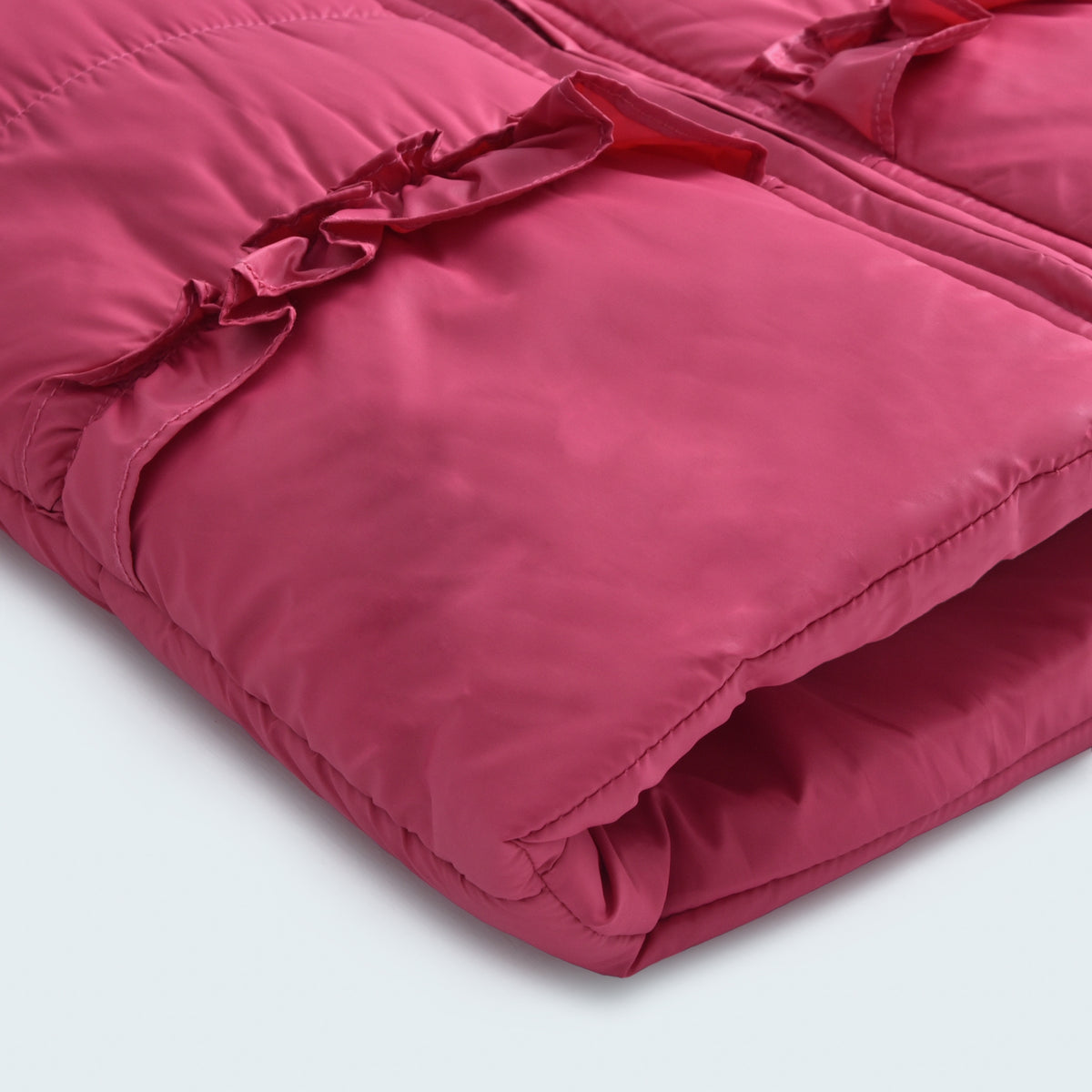 Hot Pink Sleeveless Puffer Jacket – Tinnie Tots