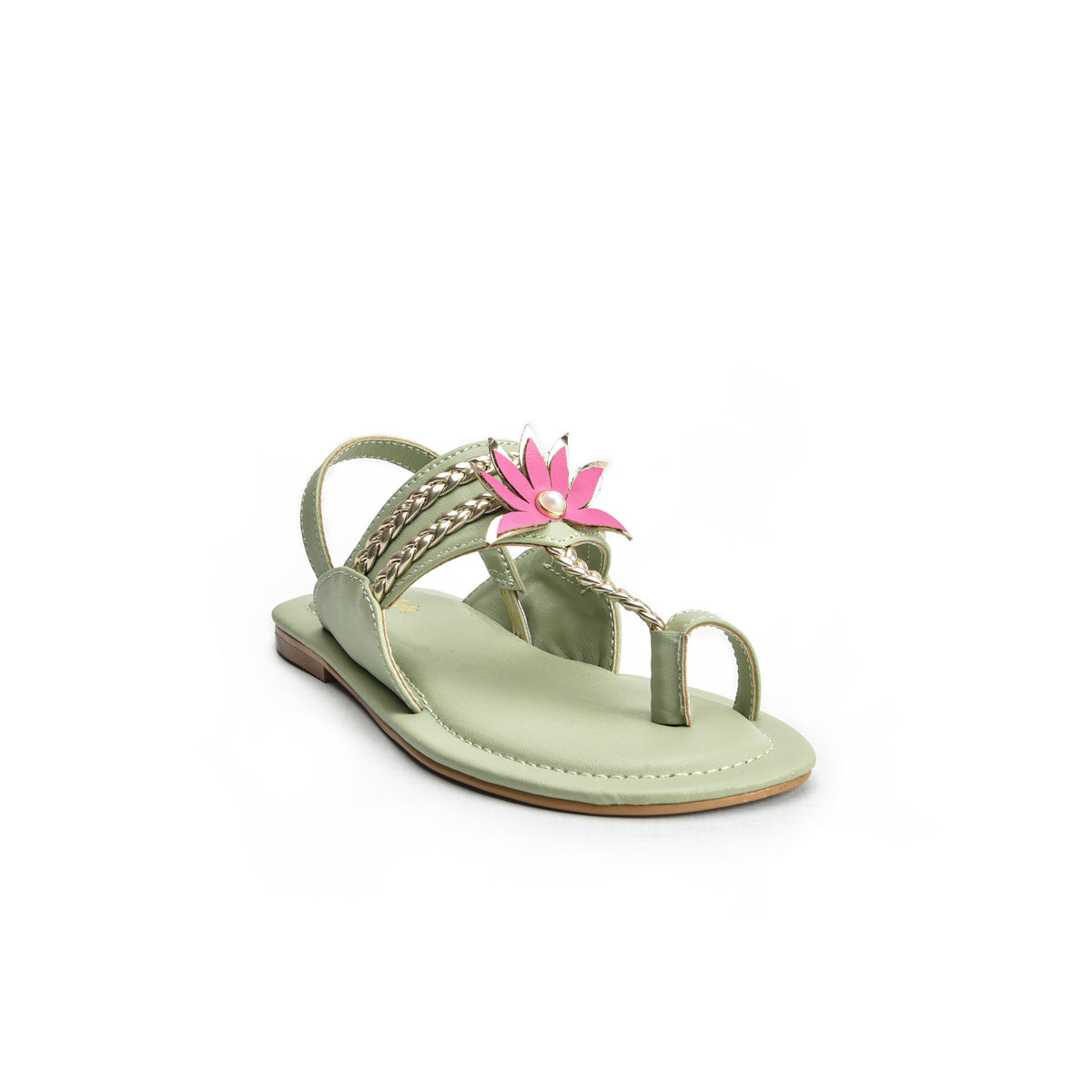 Pastel Green Flats – Tinnie Tots